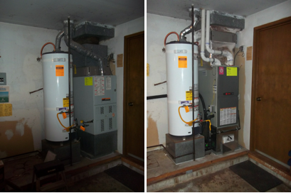 Trane XC95m High Efficiency Furnace Installation